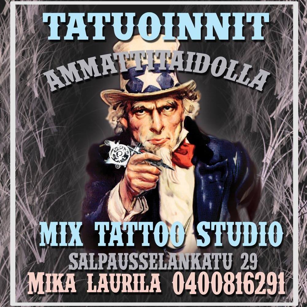 Mix Tattoo Studio - Tatuointistudiot.fi